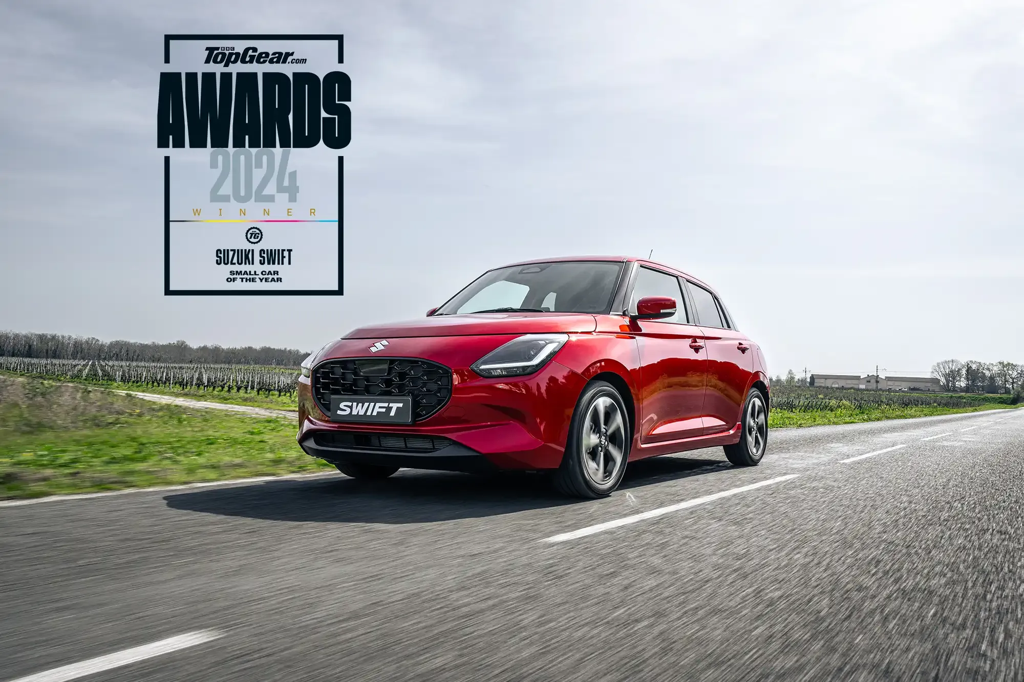 Persbericht: Suzuki Swift wint de TopGear Award in categorie “Kleine ...
